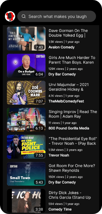 Free Stand-Up Comedy App | Best Stand-Up Performances for Free | Gagster